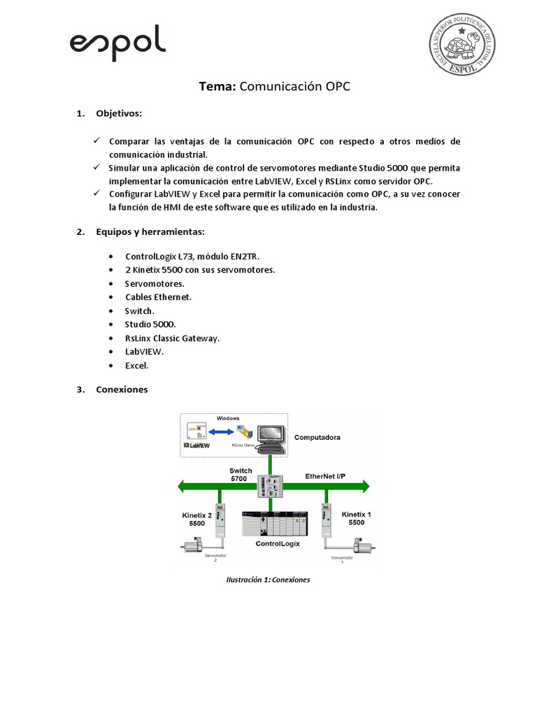 Lab2 OPC LabView Excel | PDF | Software | Informática