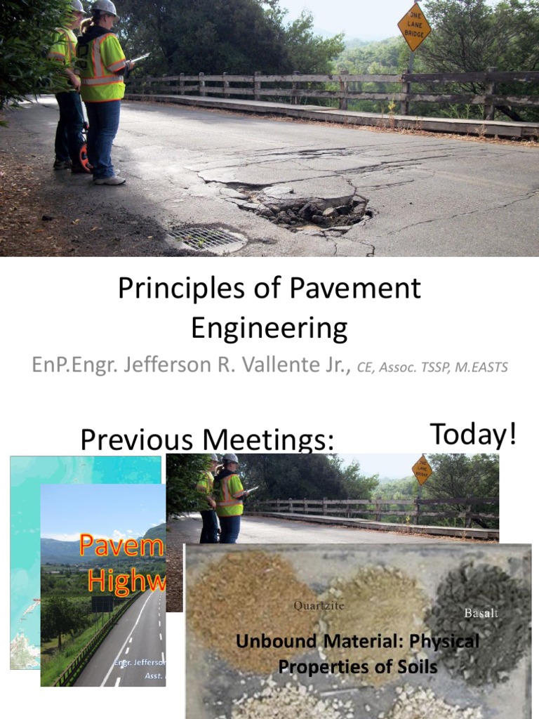 1.2 Principles of Pavement Engineering | PDF | Road Surface | Road