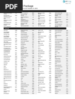 Uverse Channel Lineup | PDF | Hbos | Television Network