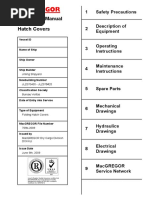 Macgregor&Tts Hatch Cover | PDF | Elevator | Machines