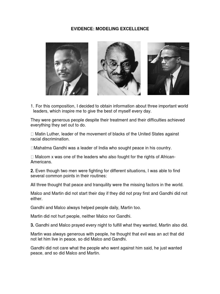 Evidence Modeling Excellence 7 | PDF