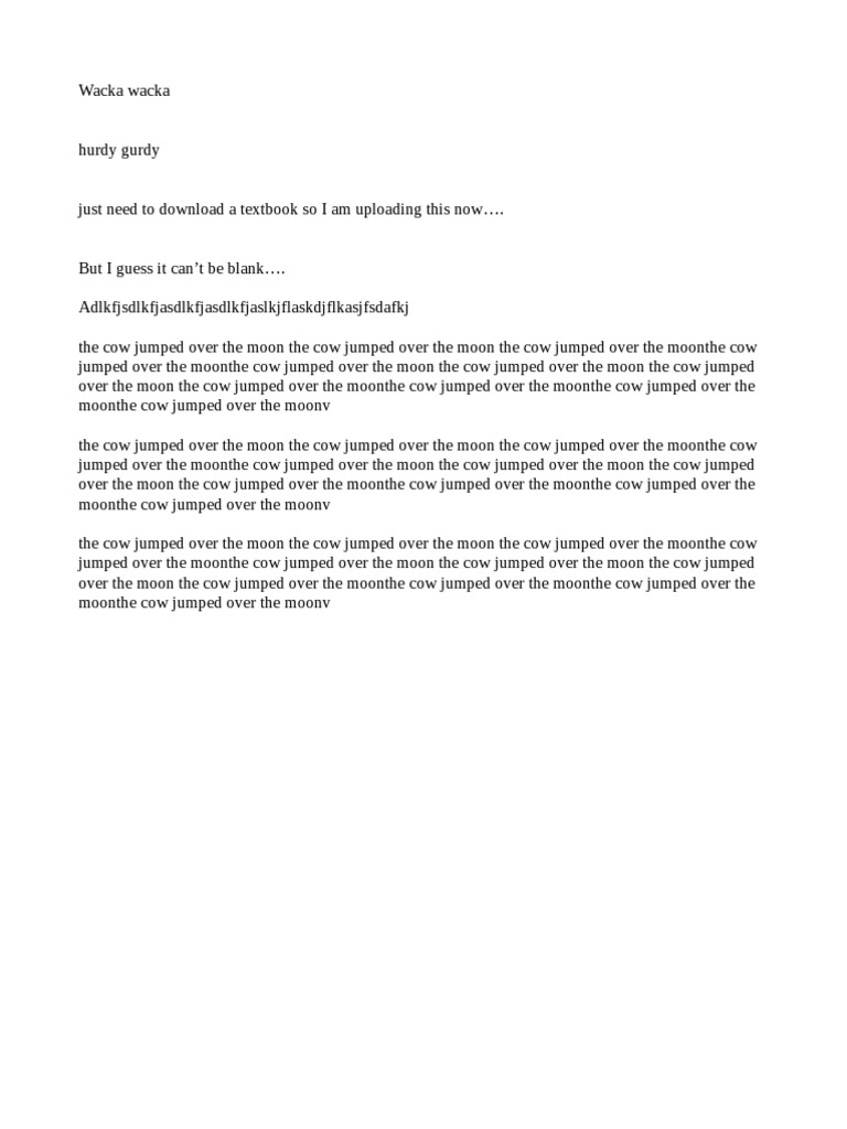 I Just Want A Textbook | PDF