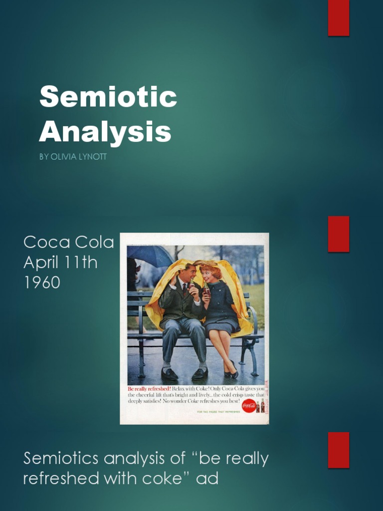 Semiotic Analysis | PDF