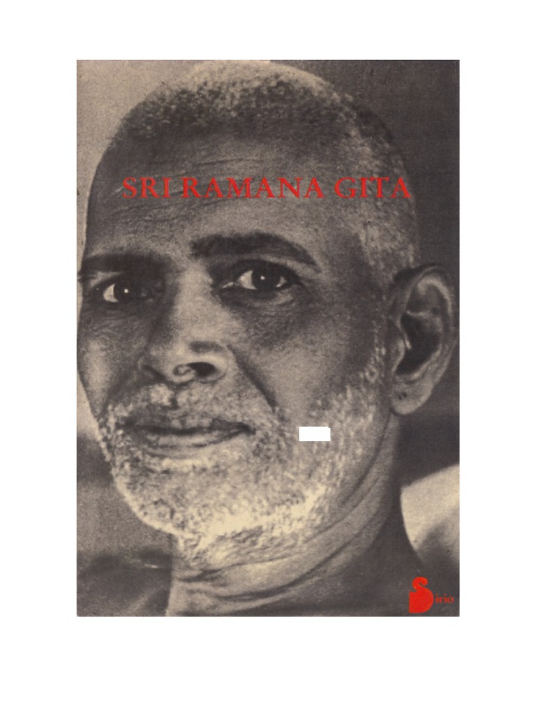 Sri Ramana Gita | PDF | Yoga | Ramana Maharshi
