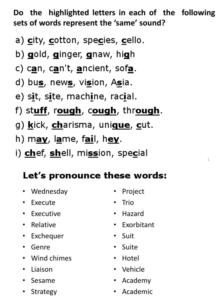 Phonetics, Stress, Rhythm, Intonation | PDF | Stress (Linguistics ...