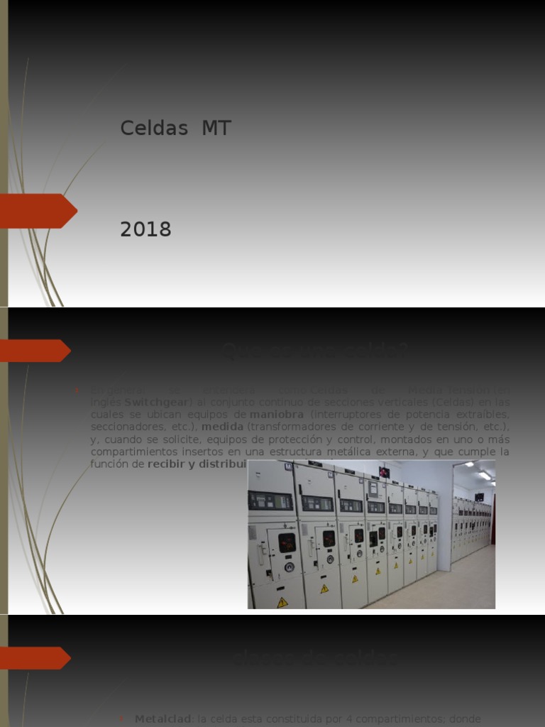 Celdas MT Aplicaciones | PDF | Transformador | Corriente eléctrica