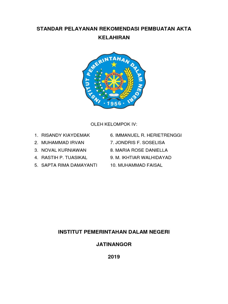 Standar Pelayanan | PDF | Pengelolaan Keuangan & Uang | Ilmu Sosial