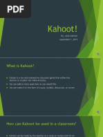 Teacher's Guide to Kahoot! Basics | PDF | Distance Education | Computing