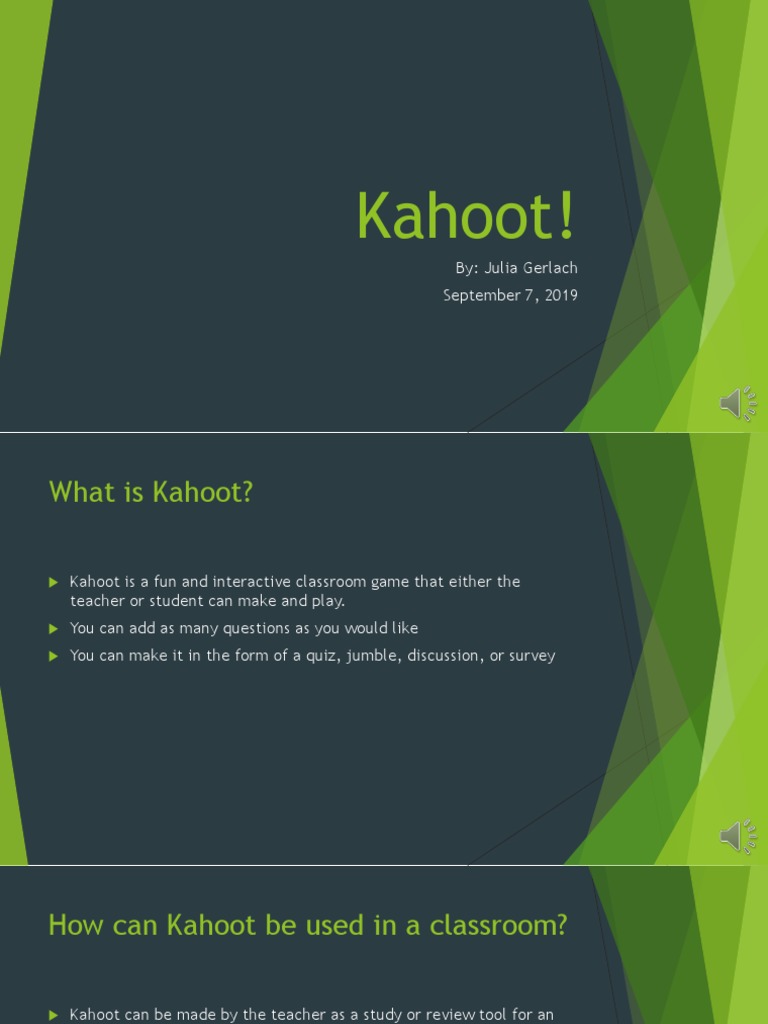 Kahoot Education Powerpoint | PDF | Career & Growth
