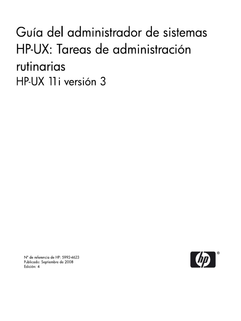 HP Ux PDF | PDF | Sistema de archivos | Gestión de datos