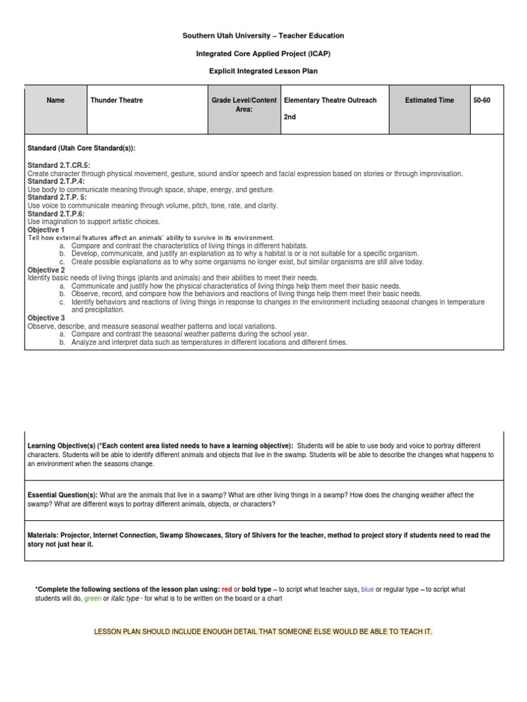 Grade 2 Lesson Plan | PDF | Lesson Plan | Life