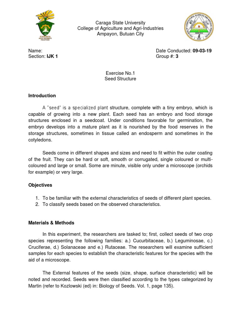 Crop Sci | PDF | Seed | Plants