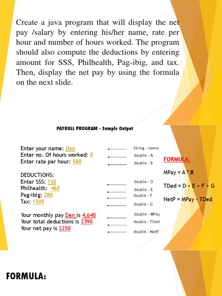 Java Payroll Program: Calculating Employee Net Pay | PDF