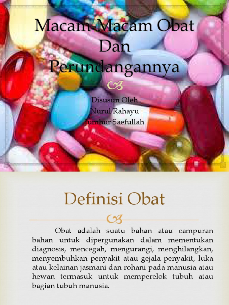 Macam-Macam Obat Dan Perundangannya | PDF