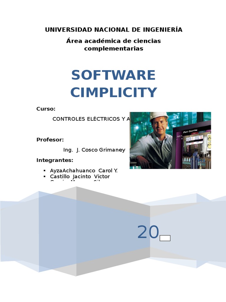 Software de Procesos Cimplicity | PDF | Sistema operativo | Servidor (Computación)