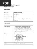 Contoh Desain Brief | PDF | Bisnis