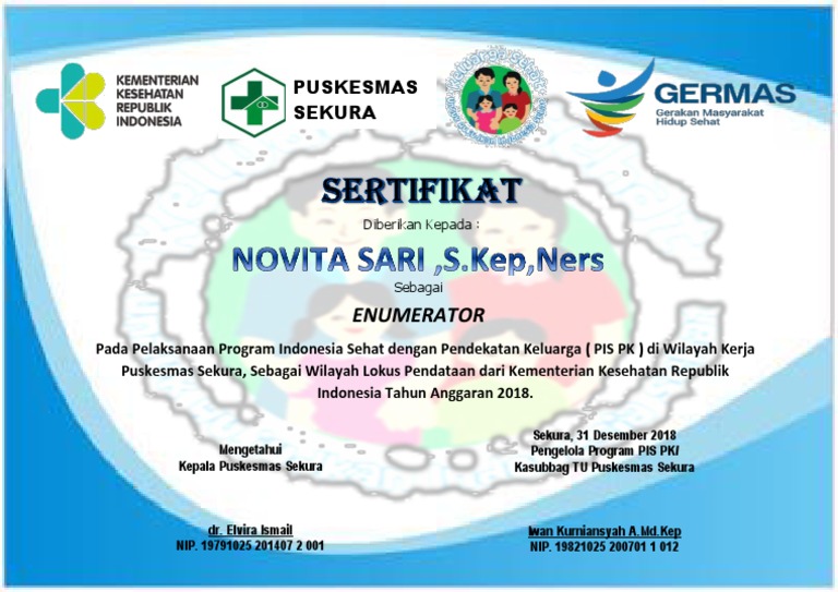 Sertifikat PIS PK | PDF