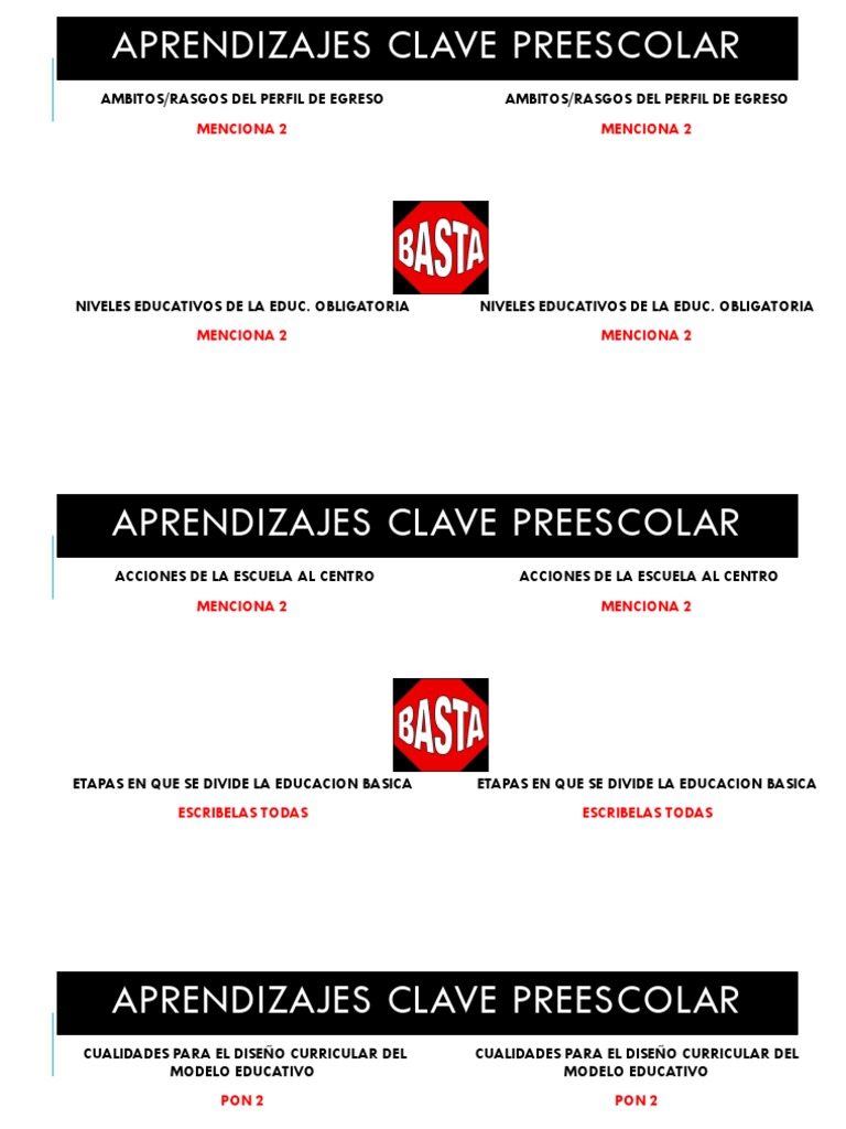 Aprendizajes Clave en Preescolar | PDF