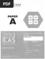 2017 Year 7 Math ICAS | PDF