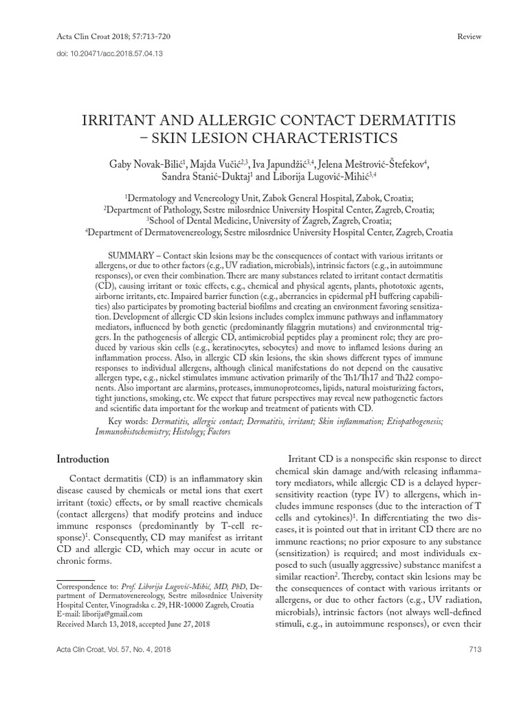 Dermatitis Kontak Iritan | PDF | Allergy | Inflammation