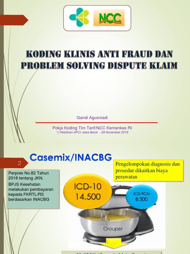 Koding Inacbg Apci Jabar PDF | PDF | Medical Specialties | Clinical ...
