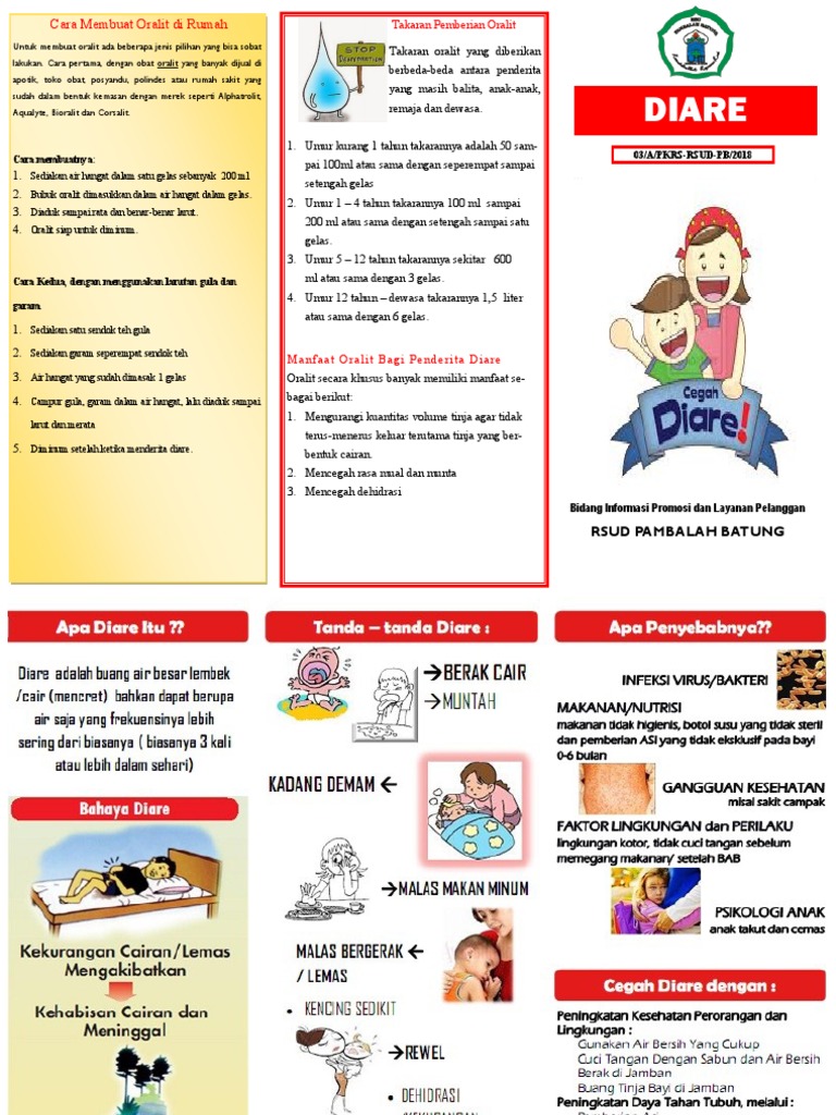Leaflet Diare | PDF