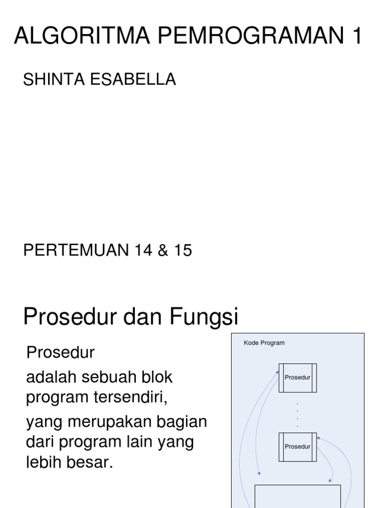 Prosedur Dan Fungsi, Array PDF | PDF