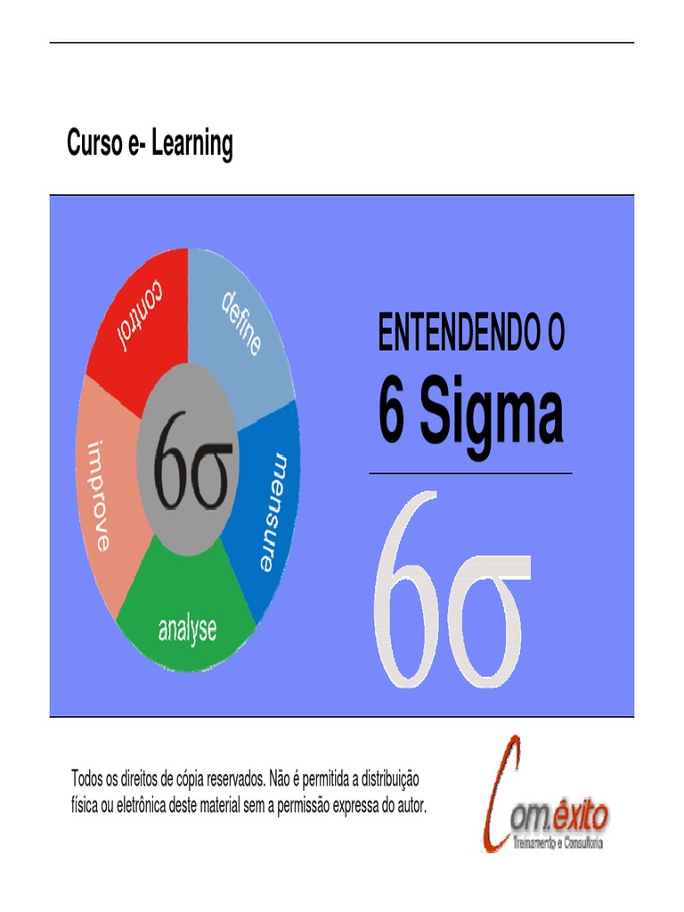 6 Sigmas | PDF | Seis Sigma | Qualidade (negócios)