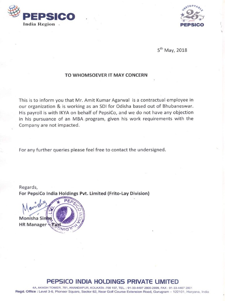 Letter - Amit KR PDF | PDF