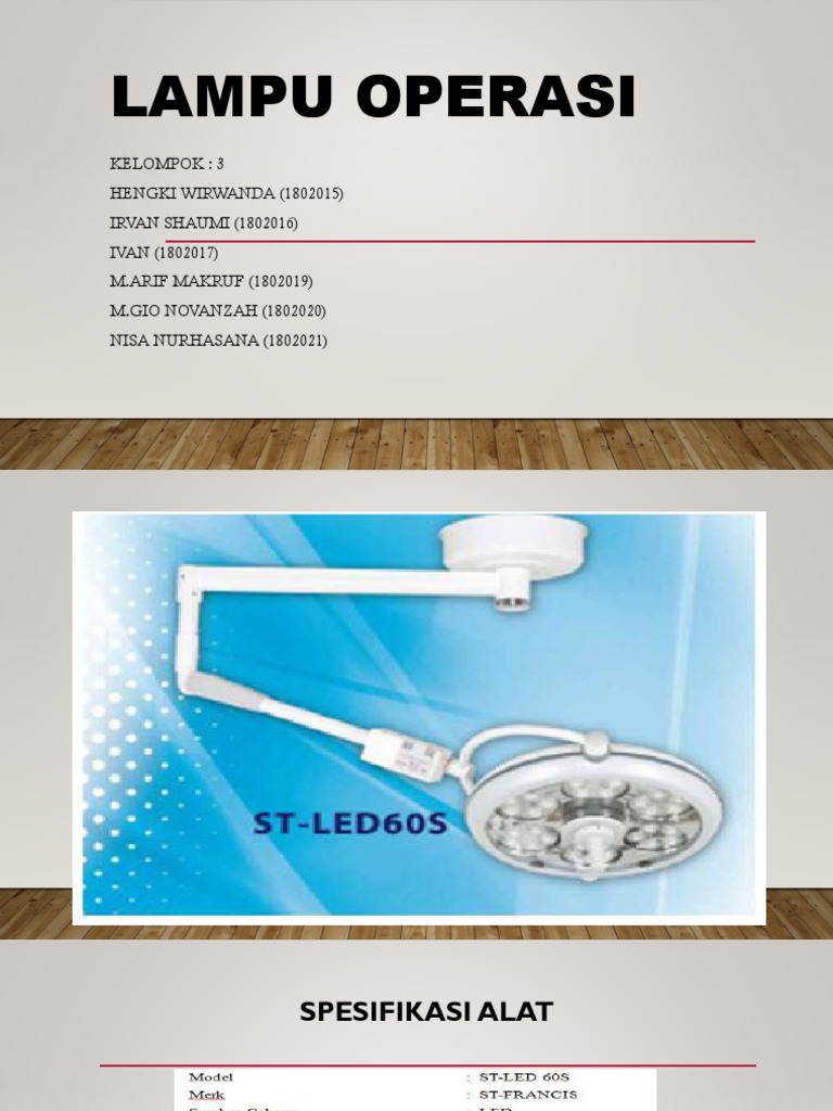 Lampu Operasi | PDF
