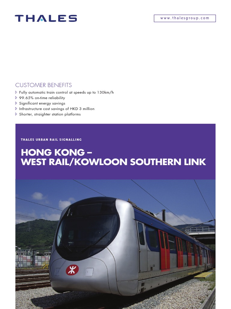 Seltracr in Hong Kong WR | PDF | Passenger Rail Transport | Land Transport