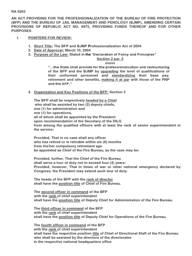 Ra 9263 | PDF | Inspector | Government