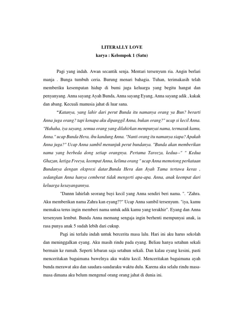 Cerpen 3 Halaman | PDF