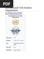 ICAO Presentation | PDF | Aviation