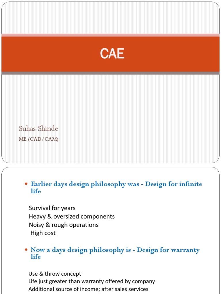 CAE Theory | PDF | Finite Element Method | Structural Analysis