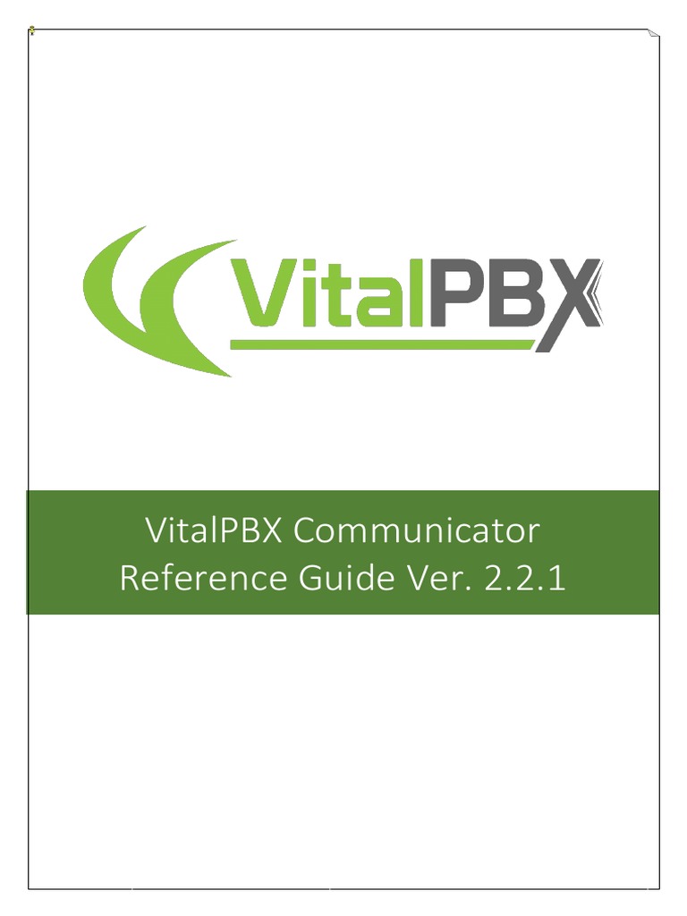 Vital P BX Communicator Guide | PDF | Gmail | Session Initiation Protocol