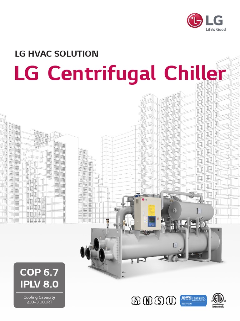 Leaflet F LG Centrifugal Chiller PDF | PDF | Heating, Ventilating, And ...