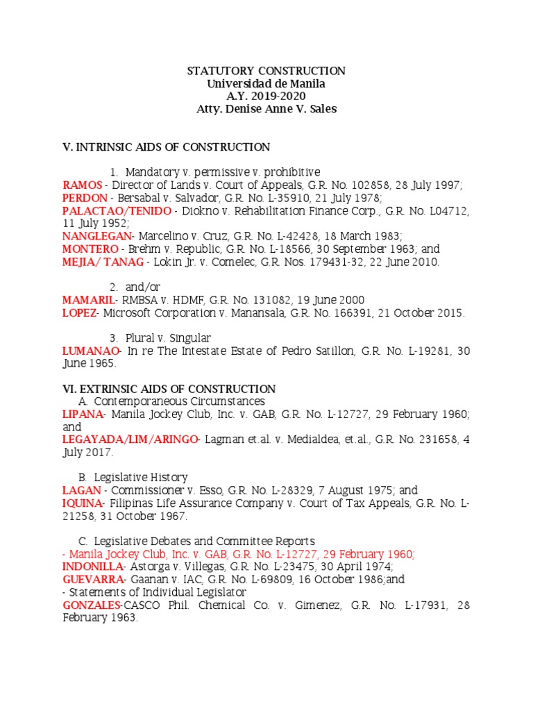 Statcon Syllabus DVS 1 | PDF | Comparative Law | Government