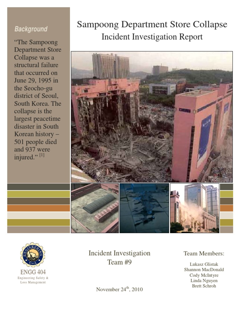 00 Incident Investigation Report COMPLETE | PDF | Risk Management | Risk