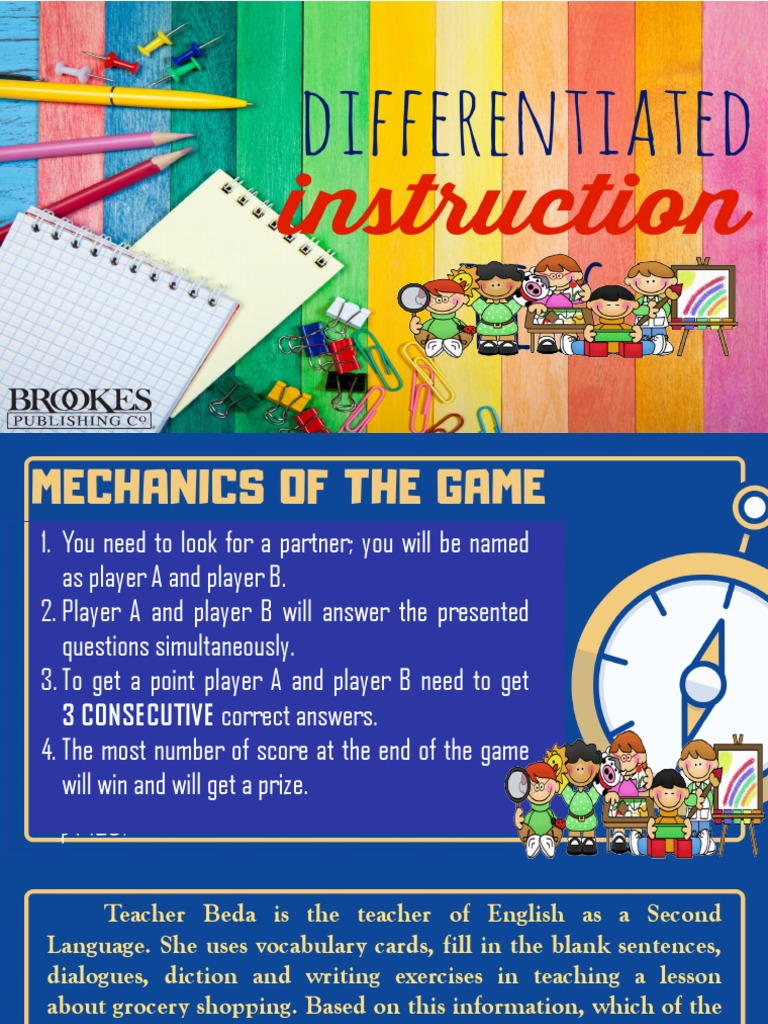 Differentiated Instruction Strategies Guide | PDF | Differentiated ...