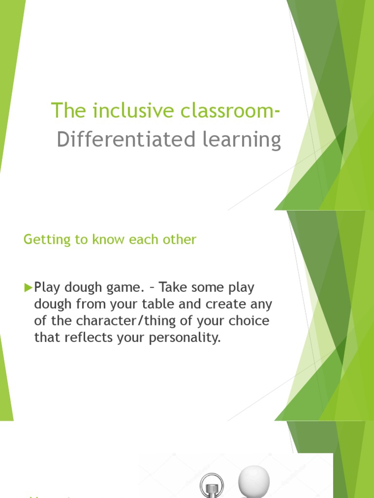 Inclusive Classroom | PDF | Inclusion (Education) | Learning