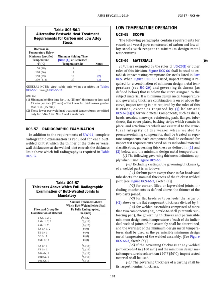 Ucs-66 MDMT | PDF | Heat Treating | Structural Steel