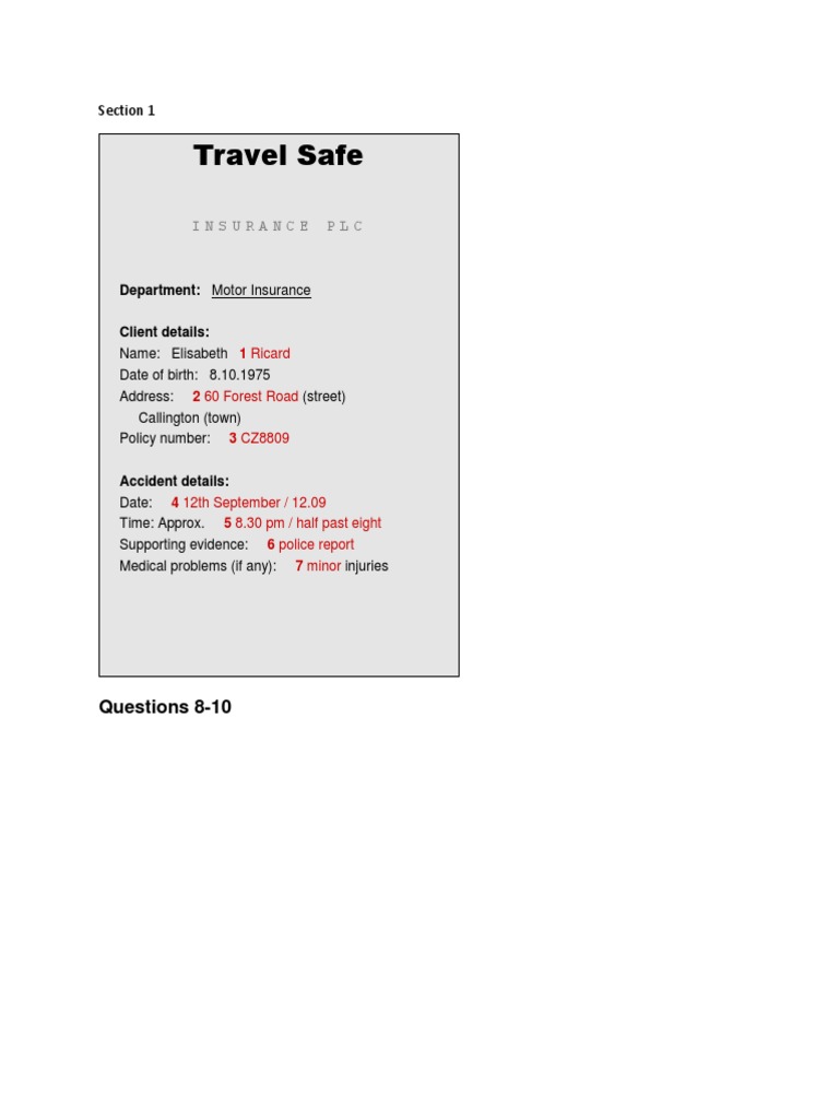 Answer + Script Ielts Listening | PDF | Elephant | Nature