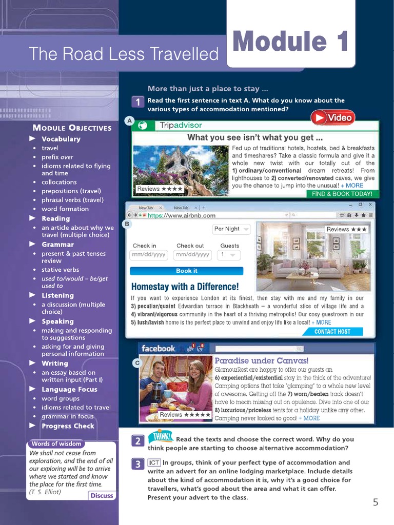 On Screen C2 Unit 1 PDF | PDF