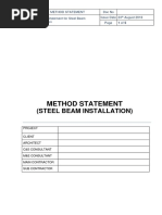 Method Statement - Water Reticulation Work | PDF | Pipe (Fluid ...