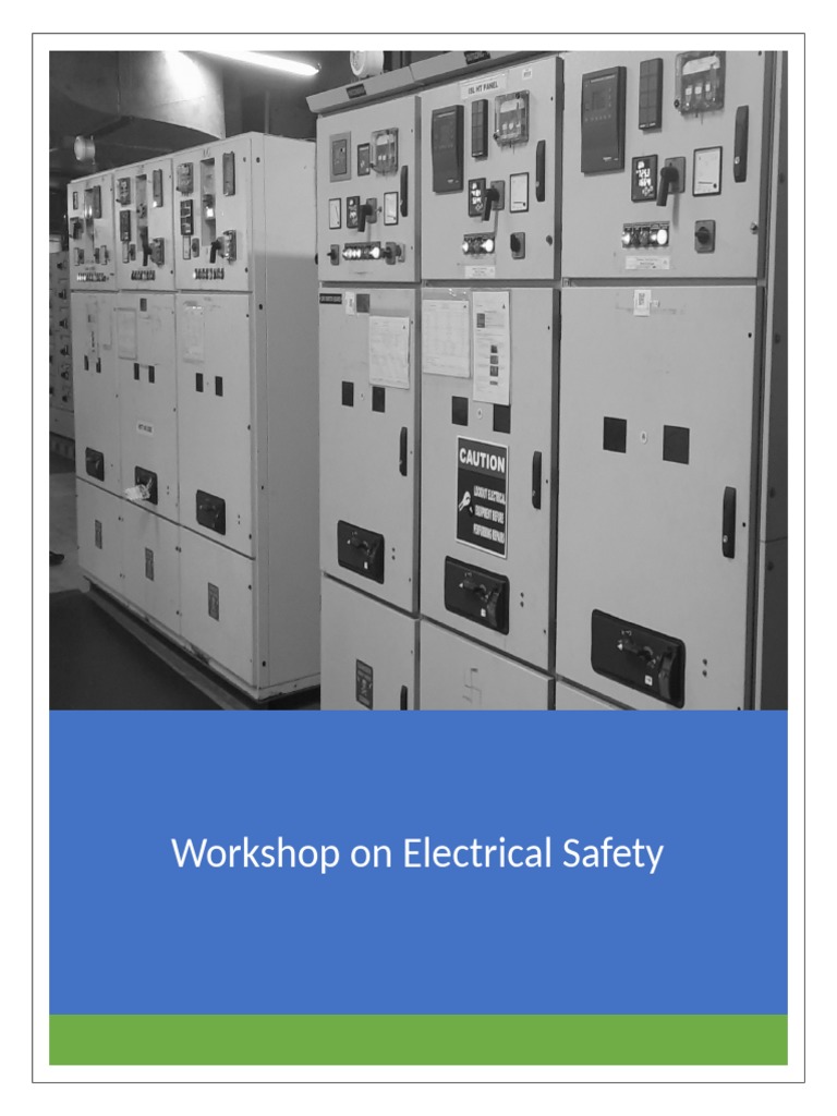Electrical Safety Class Room Workshop Brochure | PDF | Safety | Fire Safety