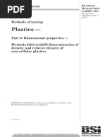 Astm D792 2020 | PDF | Density | Weighing Scale