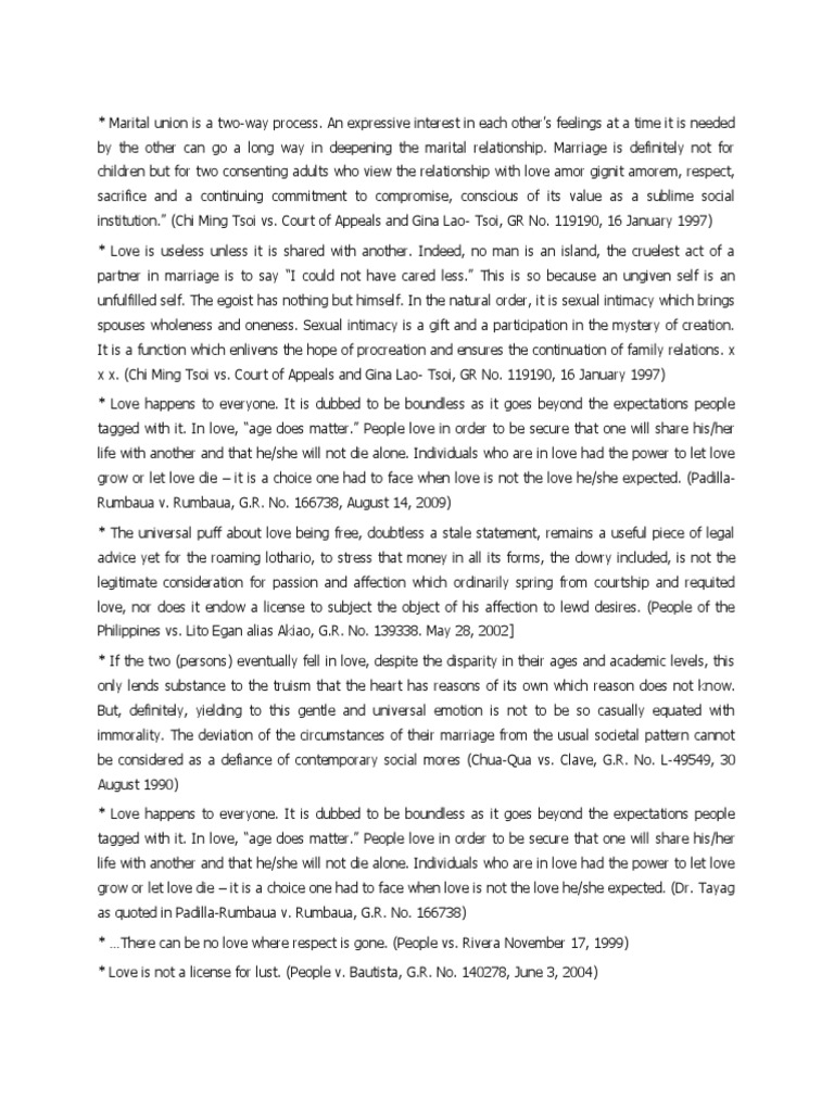 Love Quotes | PDF | Affection | Marriage