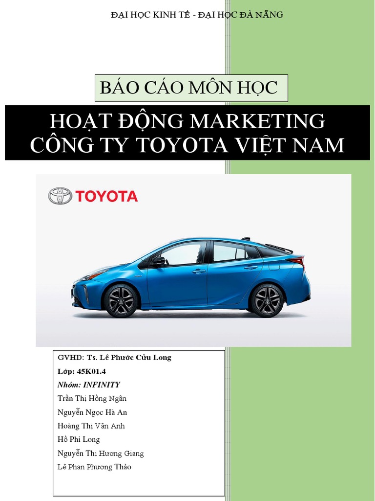 Marketing Mix of Toyota | PDF