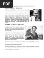 Personajes Importantes Que Han Contribuido A La Paz | PDF | Paz ...